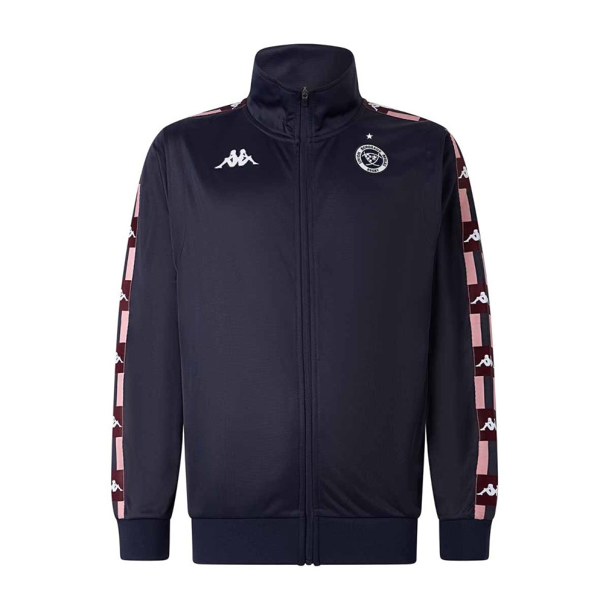 Veste zippée Union Bordeaux Bègles Coupe d'Europe pour enfant Kappa LA84 Banda - Univers Crampons